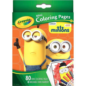 Crayola Mini Colouring Pages "Minions – Toyster