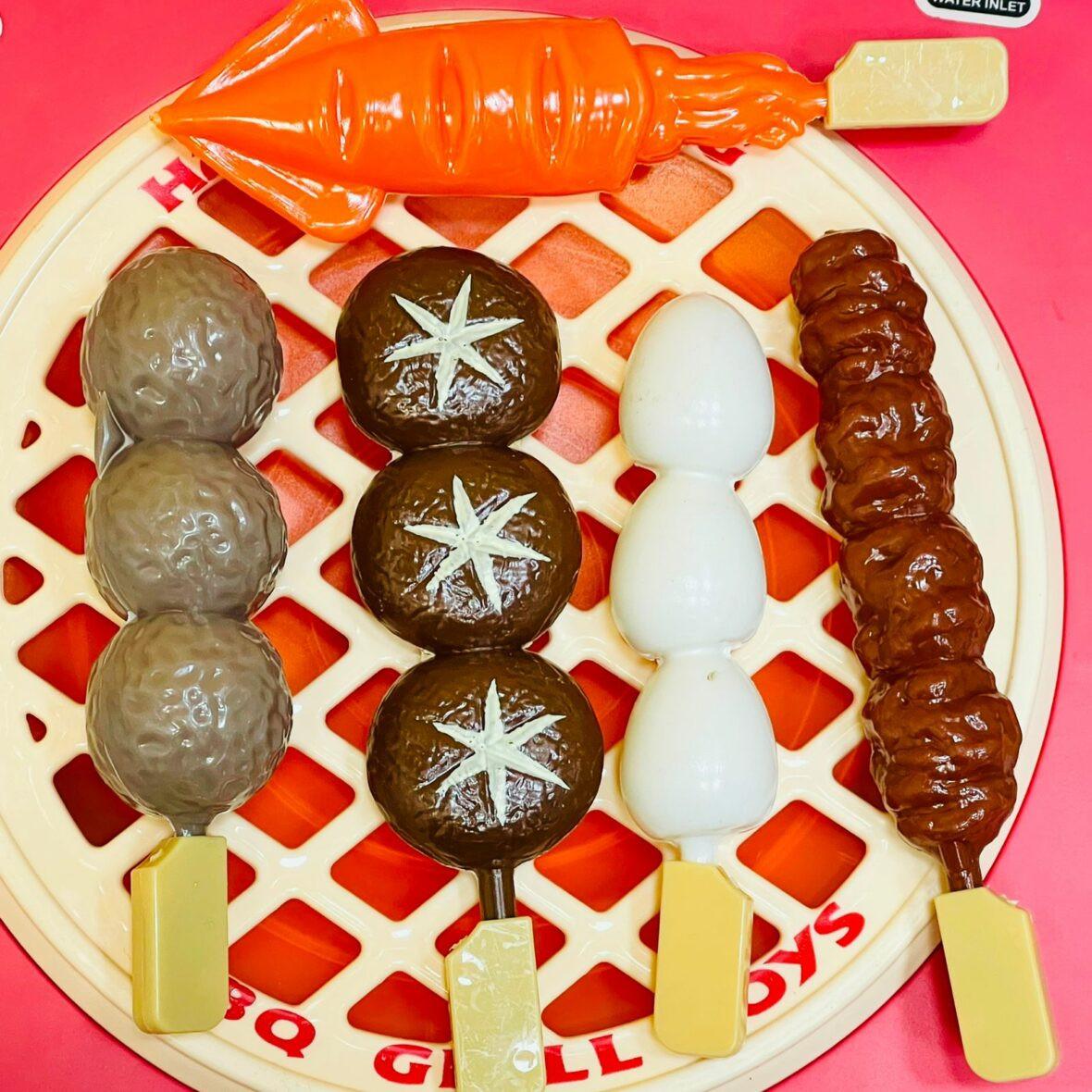 Pretend Play Barbecue Grill Set with Steam Sound and lights for Kids ...